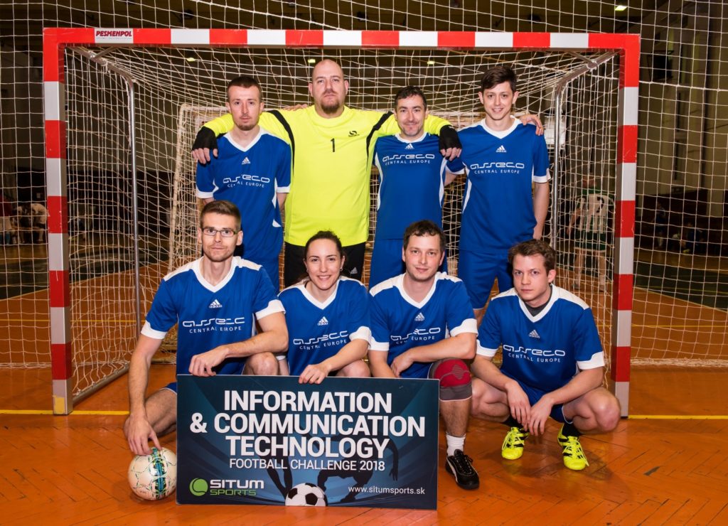 Víťazom 10.ročníka ICTFC je Asseco CE - Situm Sports - firemné turnaje